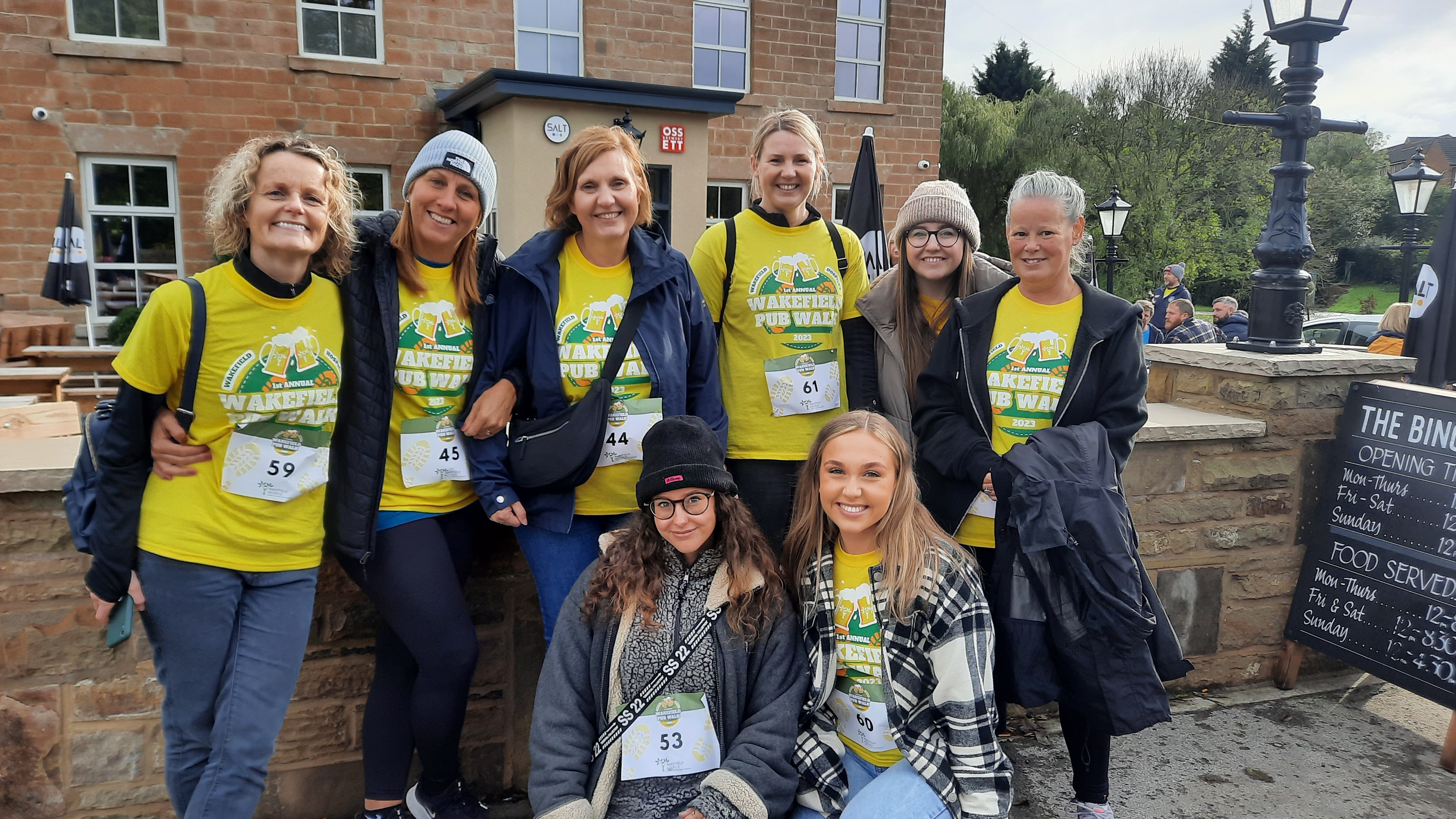 Wakefield Pub Walk returns for 2024! - Wakefield Hospice