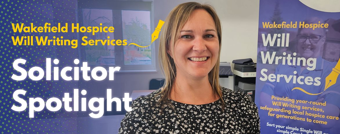 Solicitor Spotlight - Joanna, JWP Solicitors - Wakefield Hospice