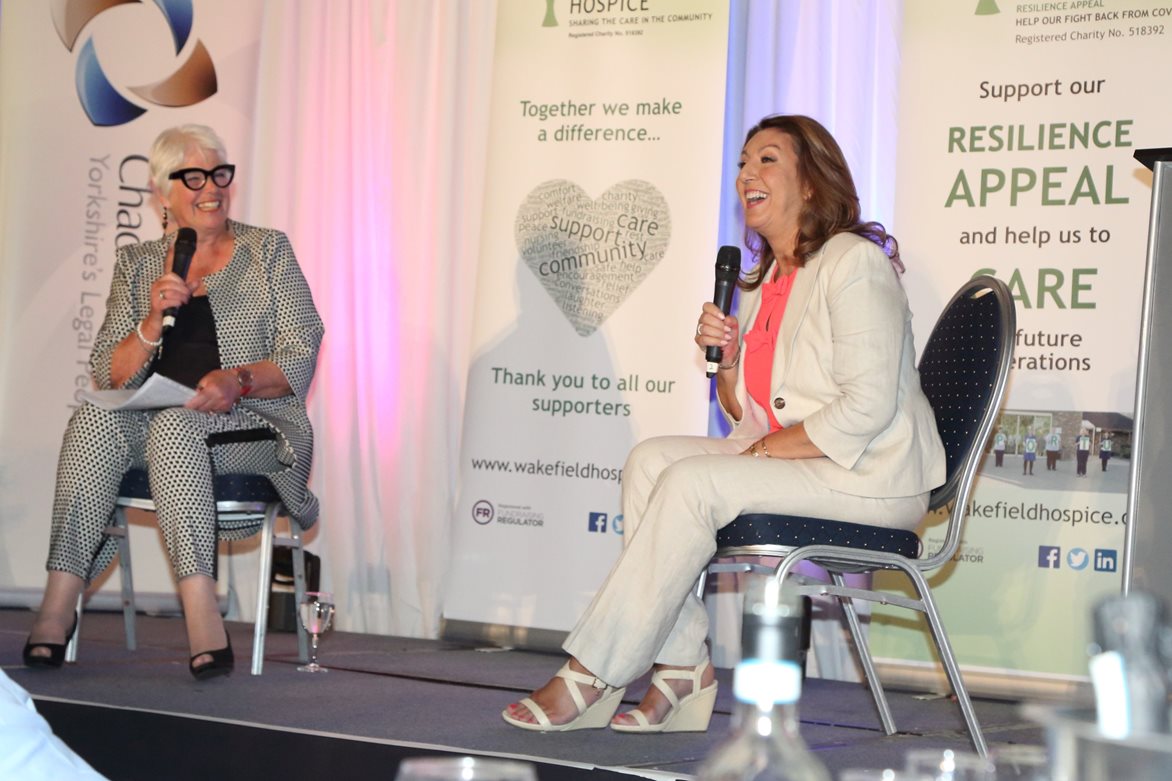 Jane McDonald helps raise £12,000 for Wakefield Hospice - Wakefield Hospice