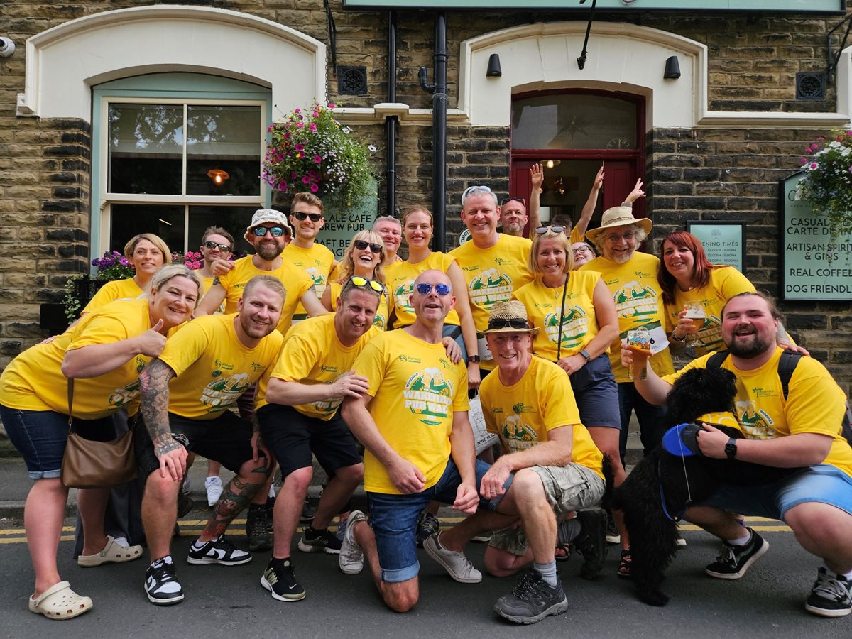 Wakefield Hospice Pub Walk returns this weekend - Wakefield Hospice